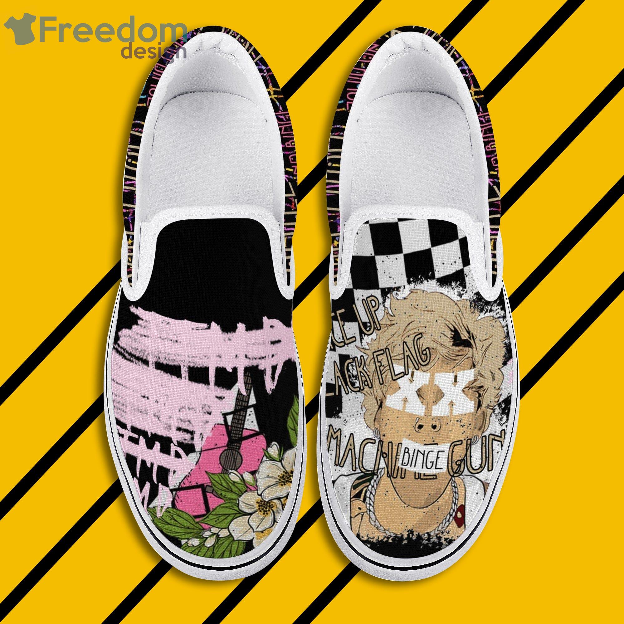 Machine Gun Kelly Slip On Shoes For Men And Women - Freedomdesign