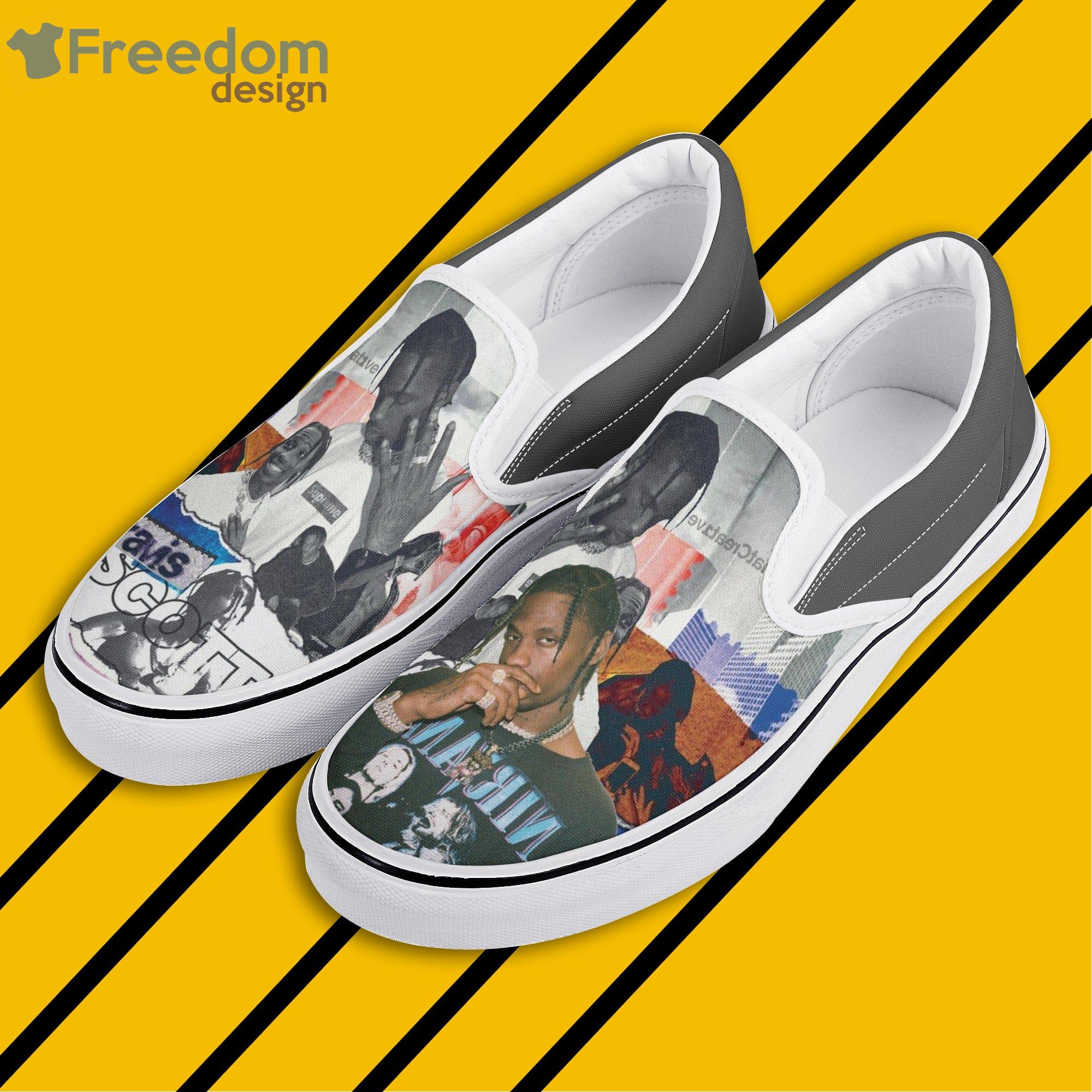 Travis Scott Rapper Slip On Shoes For Men And Women - Freedomdesign