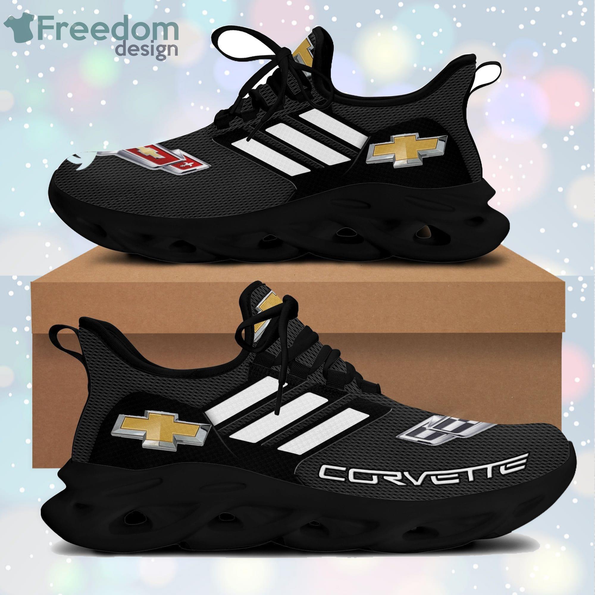 Chevrolet Corvette Bs Black Max Soul Sneaker Running Shoes Black ...