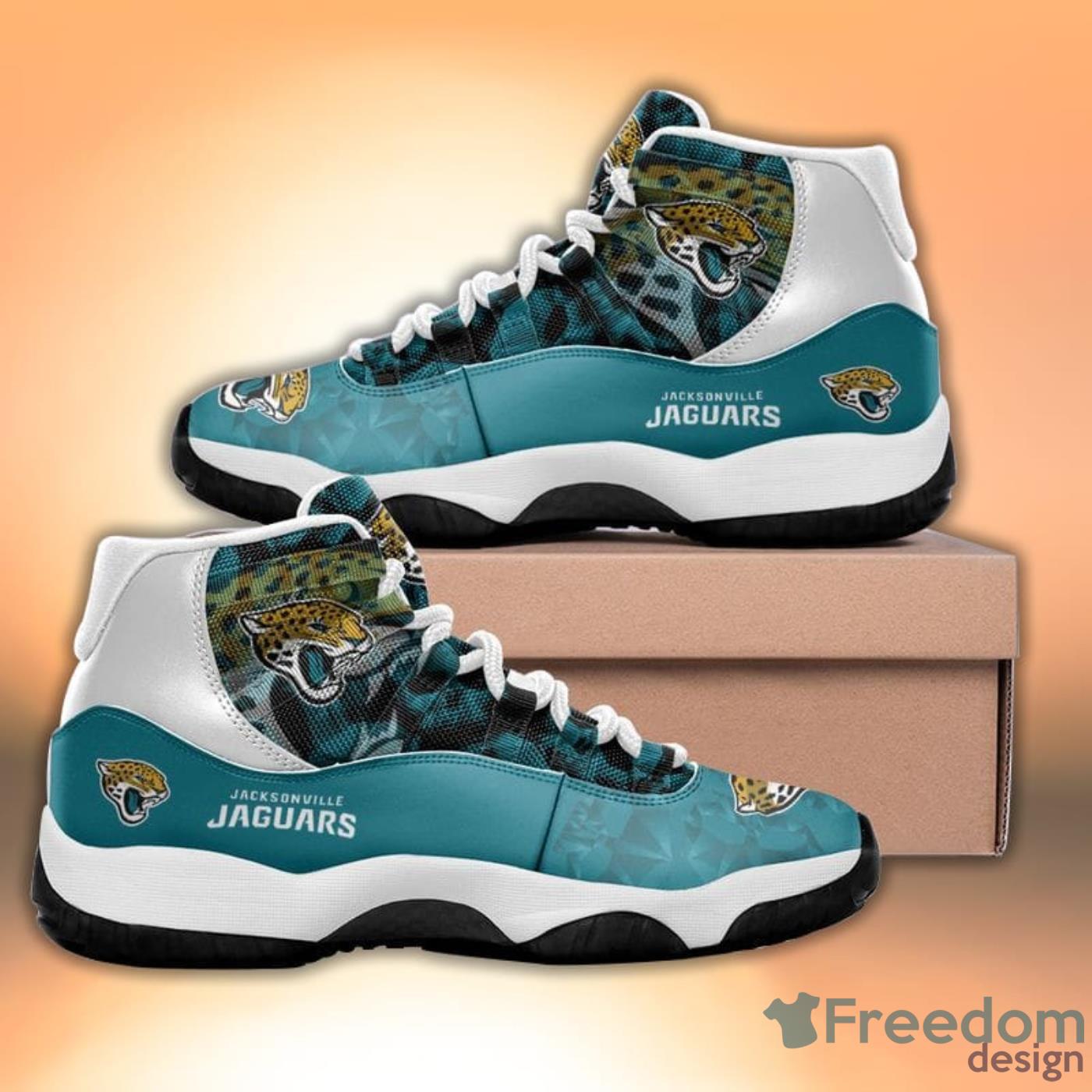 Jacksonville Jaguars Skull Pattern Style Sneaker Air Jordan 11 Shoes ...
