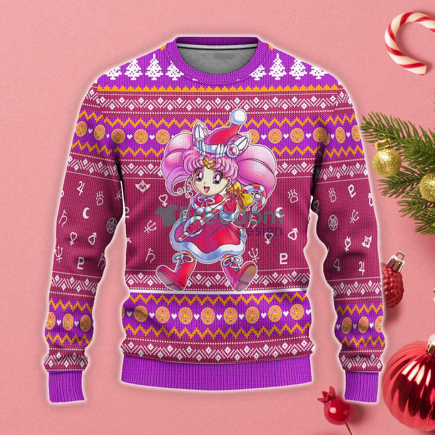 Chibiusa Tsukino Christmas Gift Ugly Christmas Sweater Sailor Moon ...