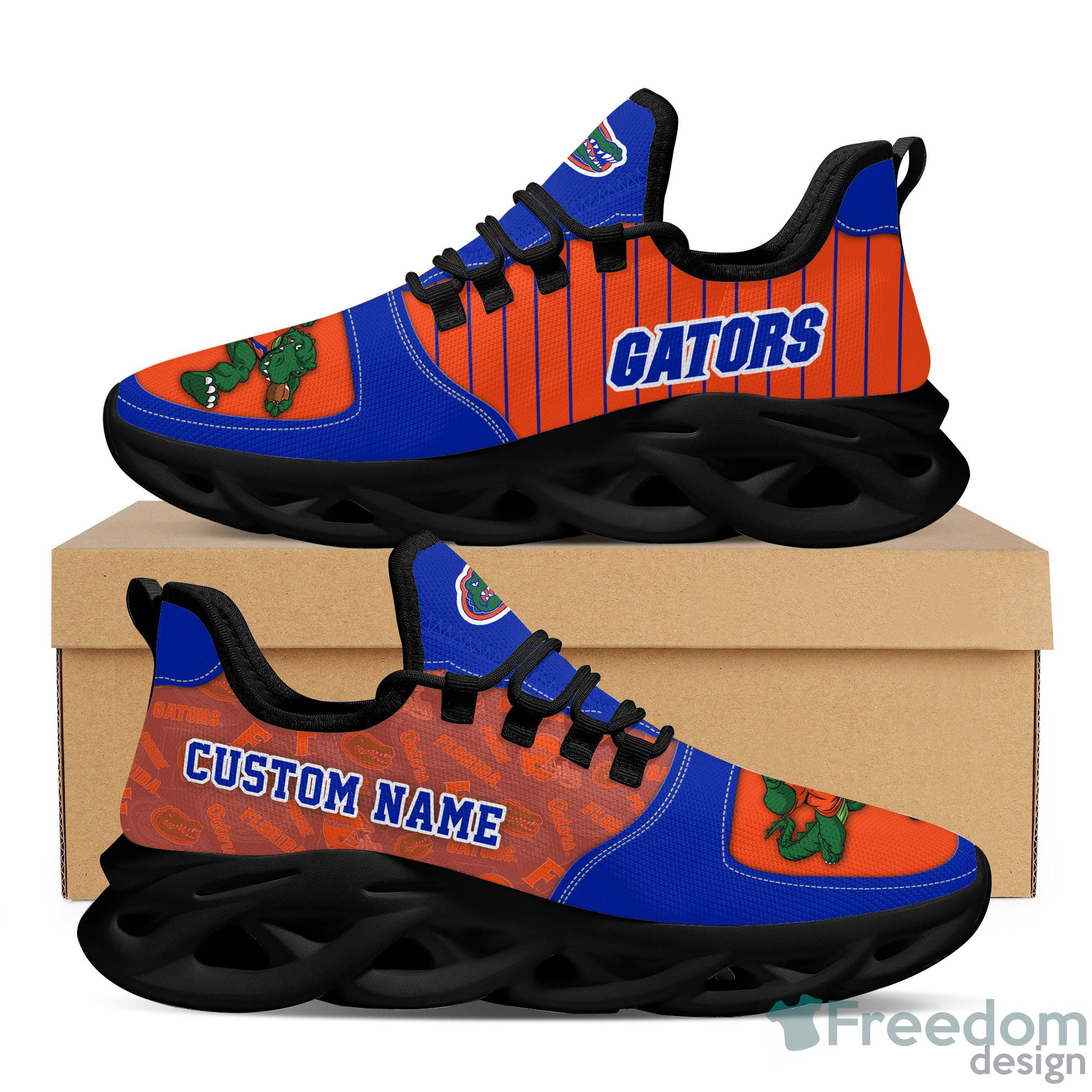 Florida Gators Custom Name Max Soul Sneaker Running Shoes - Freedomdesign