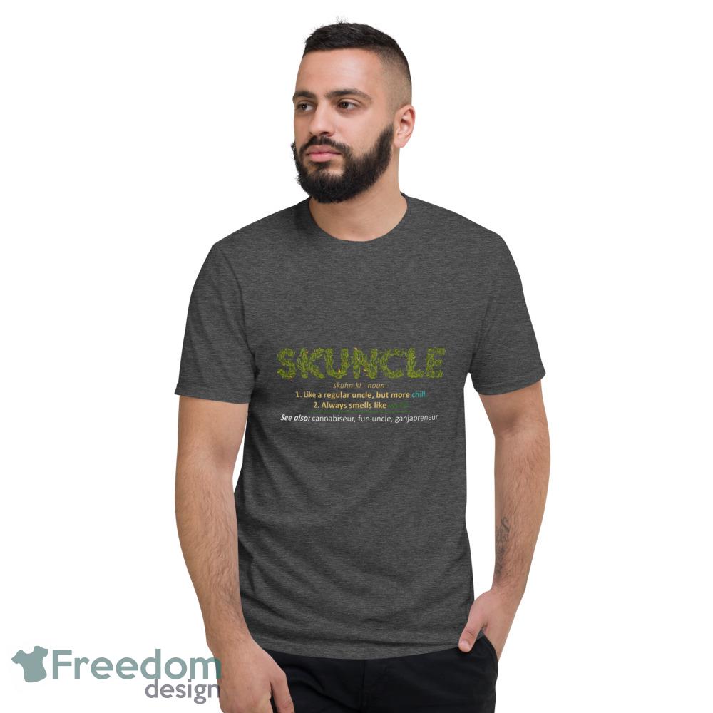 Funny Retro Vintage Uncle Skunkle Shirt Weed Smoker t shirt - Freedomdesign