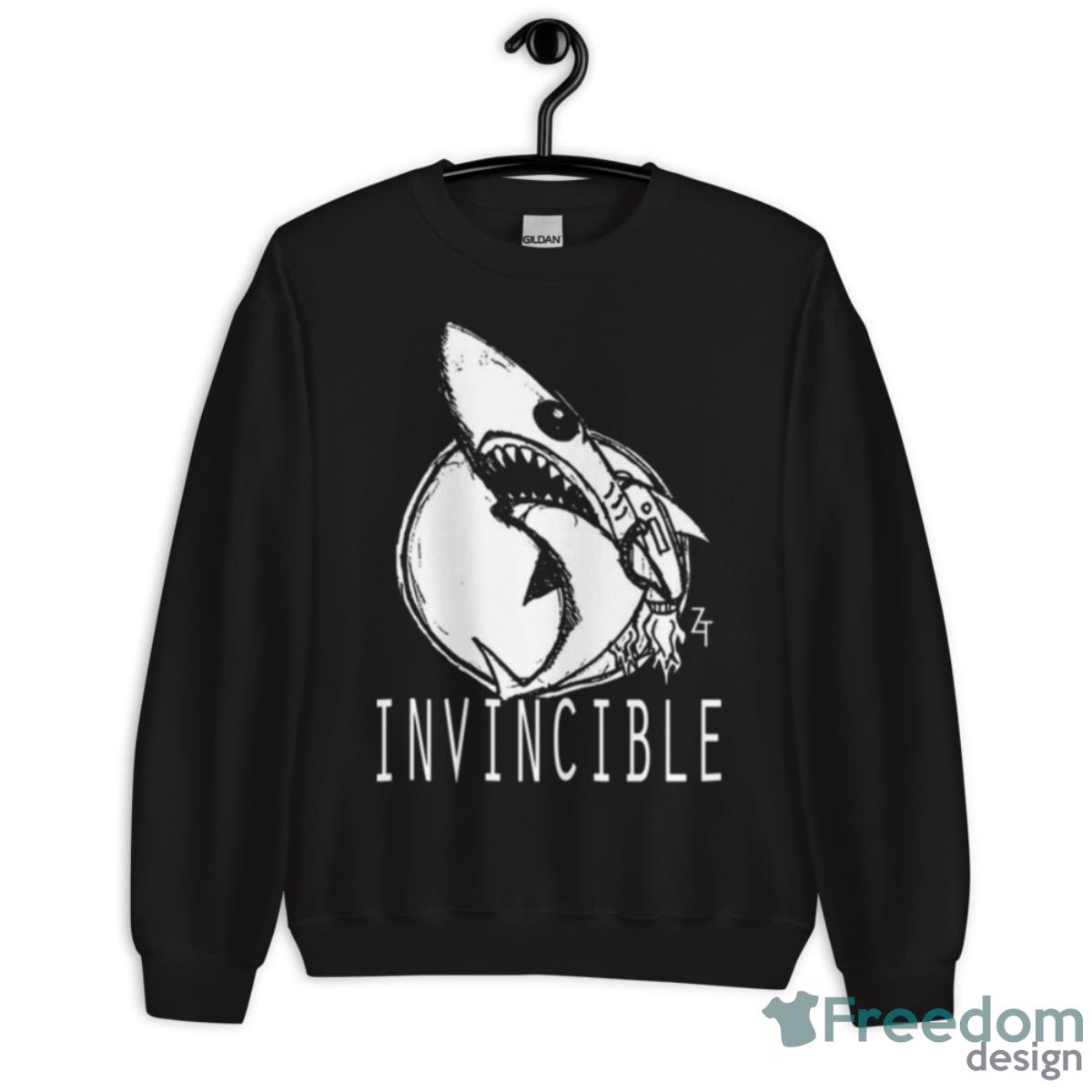Invincible Shark Design Shirt - Freedomdesign