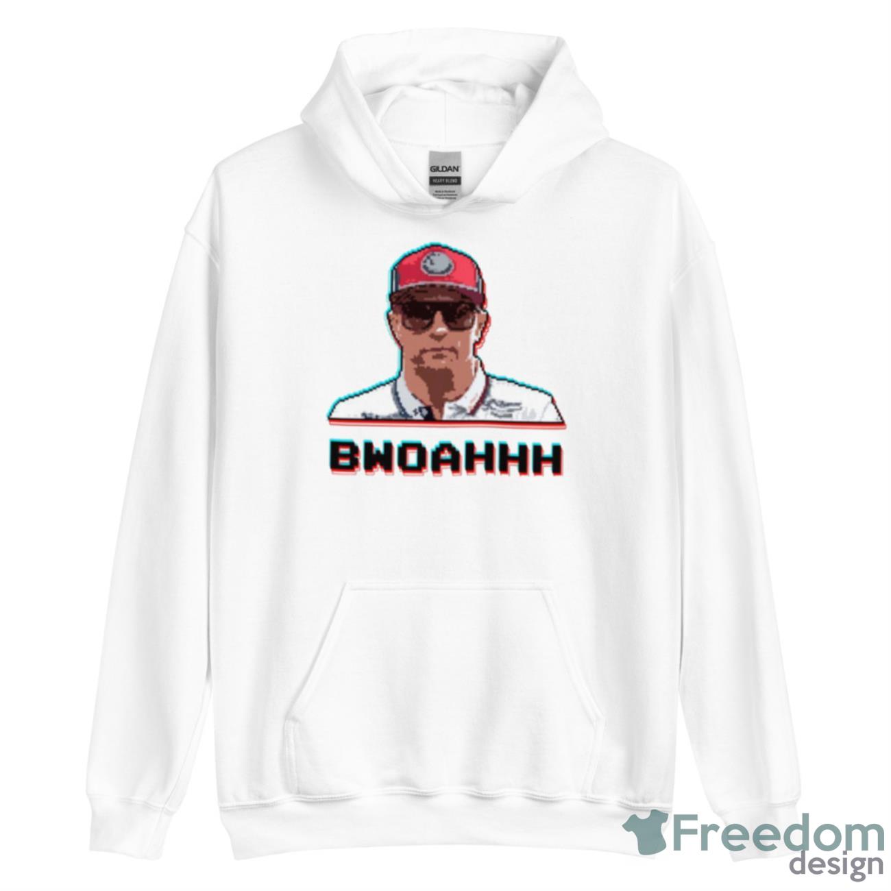Kimi Raikkonen 2018 Bwoah Pixel Art Shirt - Freedomdesign