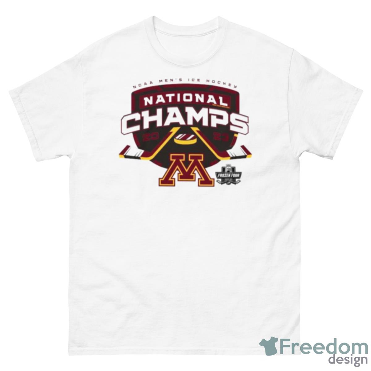 Minnesota Golden Gophers NCAA Men’s Ice Hockey National Champions 2023 ...