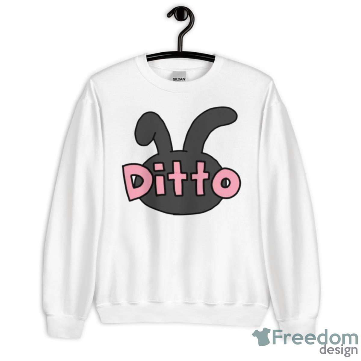 Newjeans Ditto Black Bunny Shirt - Freedomdesign