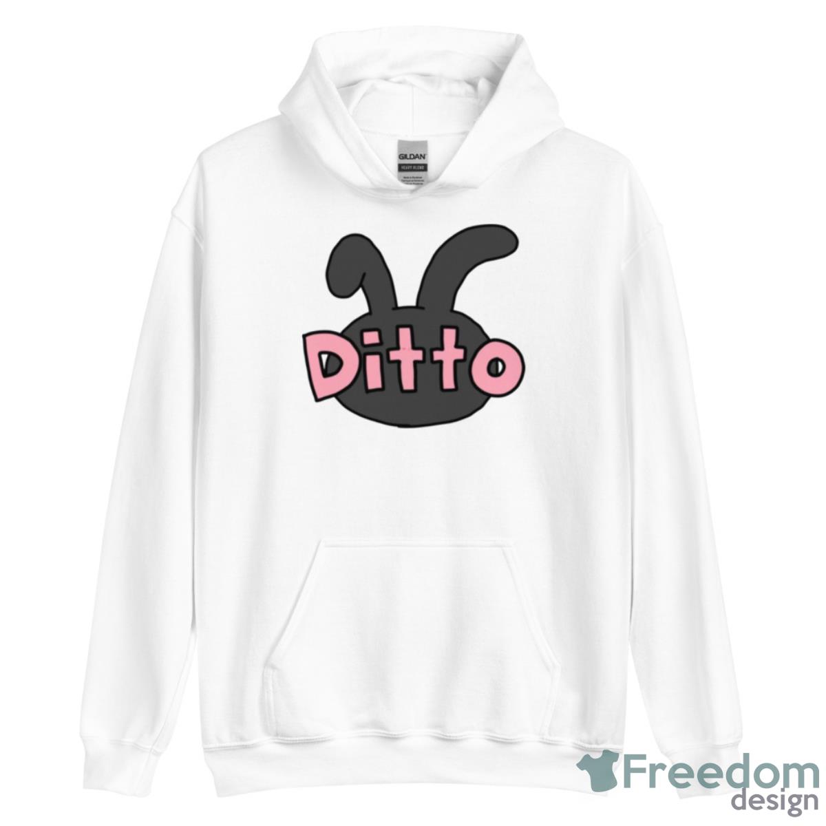 Newjeans Ditto Black Bunny Shirt - Freedomdesign