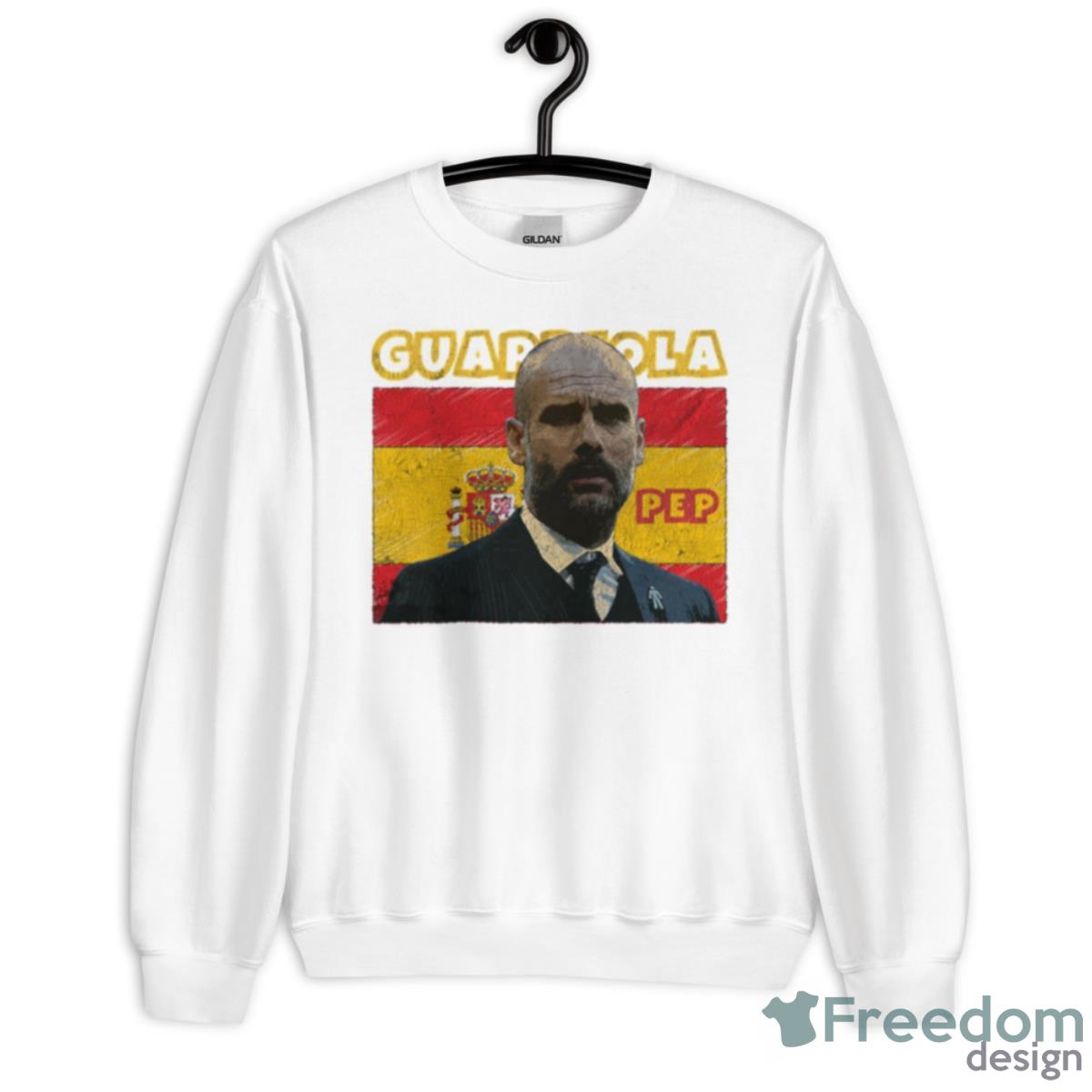 Pep Guardiola Spanish Coach Football Shirt - Freedomdesign