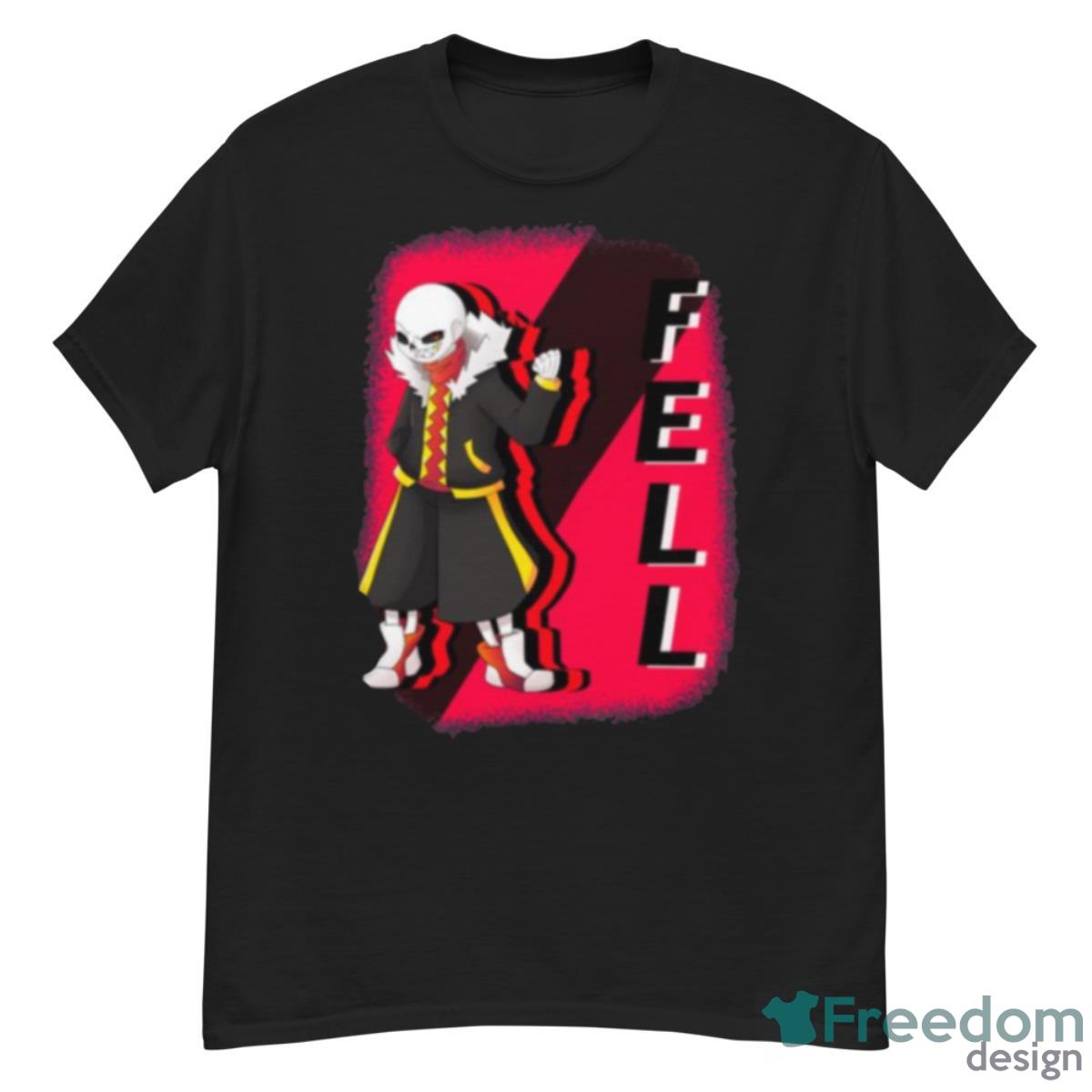 Fell Sans Underfell Red Graphic Undertale Shirt - Freedomdesign