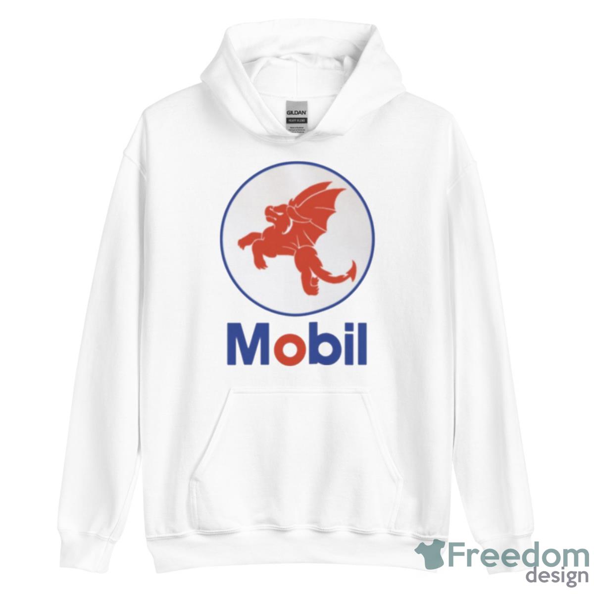 Mobil Red Dragon Parody New Logo Shirt - Freedomdesign
