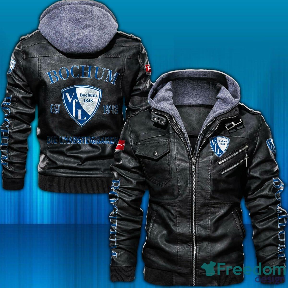 Bundesliga VfL Bochum Leather Jacket For Men And Women - Freedomdesign