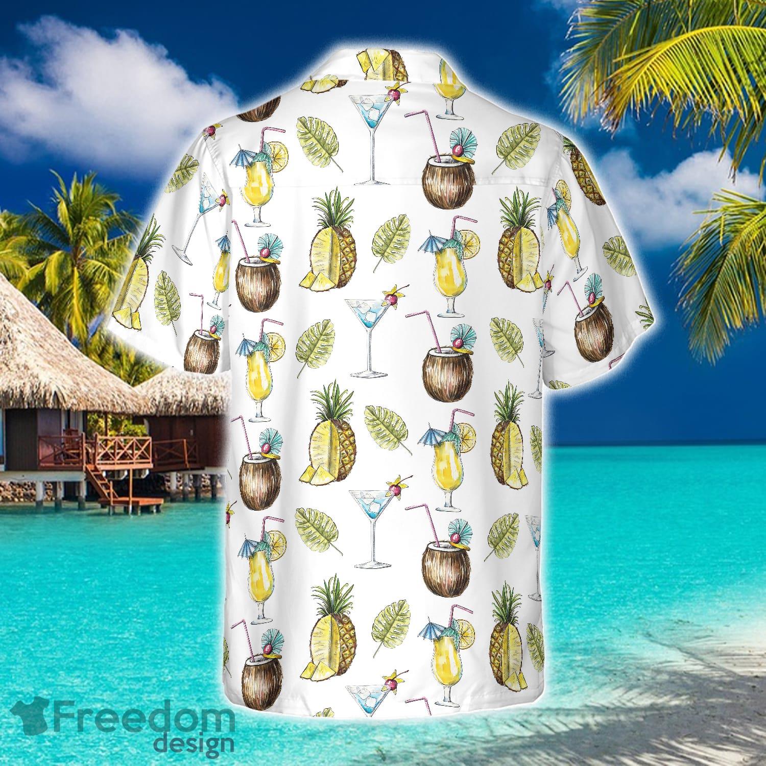 Tropical Coconut Cocktail Shirt Idea Summer Gift For Men And Women ...