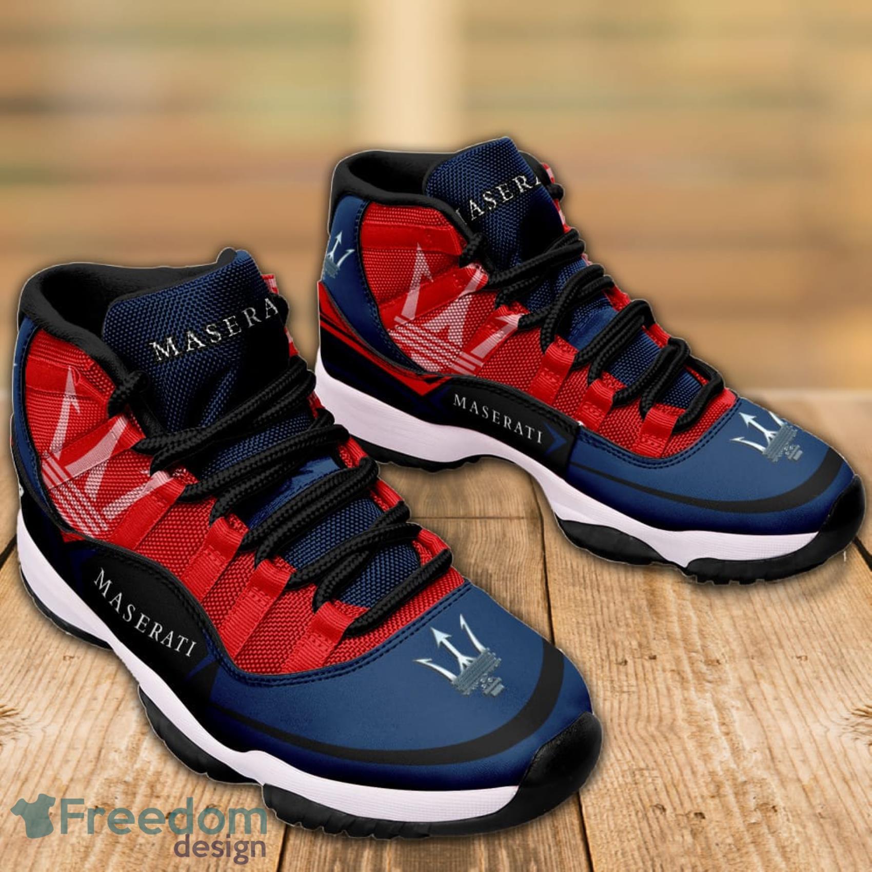 Maserati Custom Name Any Logo Or Air Jordan 11 Shoes Gift For Fans ...